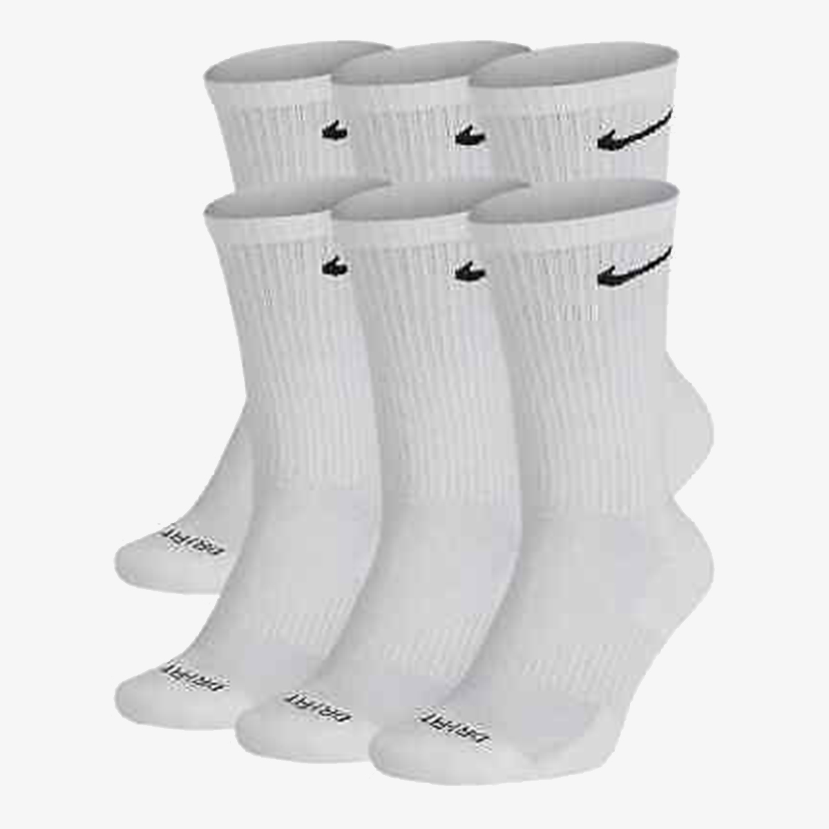 NIKE Чорапи U NK EVERYDAY PLUS CUSH CREW 6PR - 132 | Buzz - Online Shop